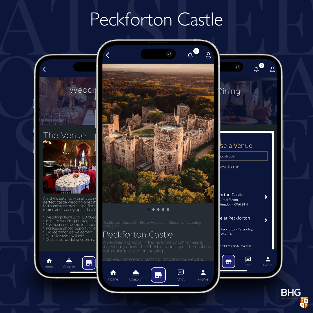 THE BHG APP - Peckforton Castle