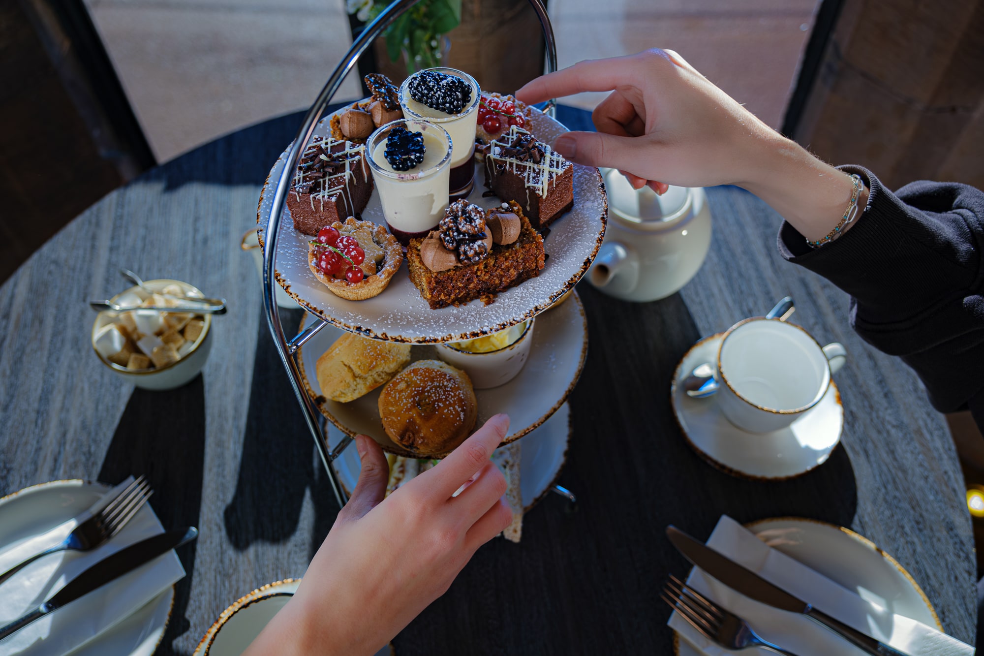 Cheshire Fine Dining at Peckforton Castle - UK 2010 Brasserie - Peckforton Castle